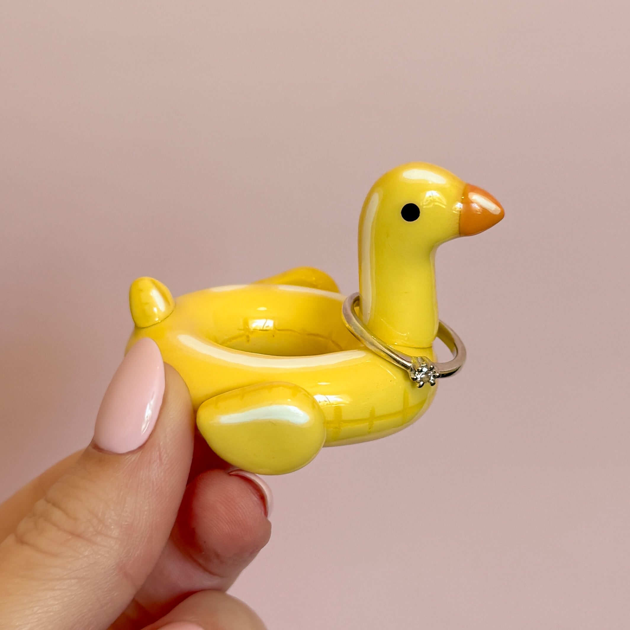 Duck Pool Floatie Ring Holder – Violette Charms